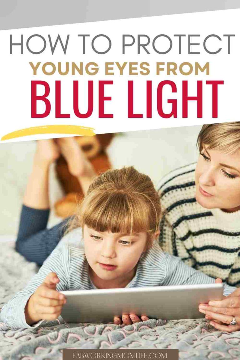 Blue Light and Children: How to Protect Young Eyes - Fab Working Mom Life